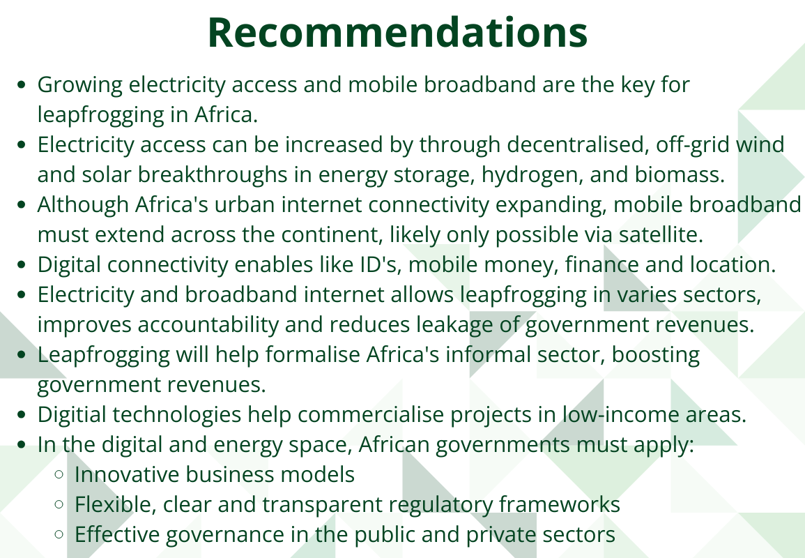 Leapfrogging - ISS African Futures