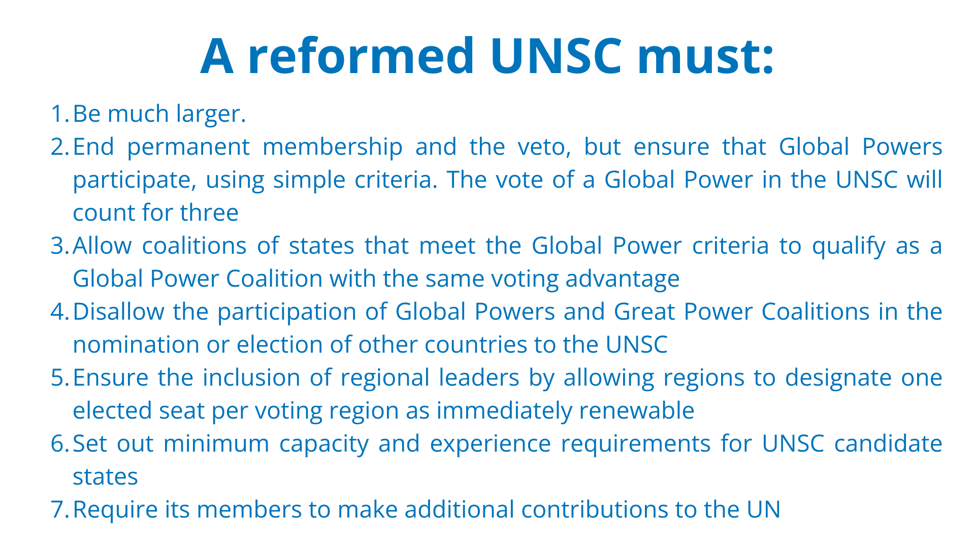 UN Security Council - ISS African Futures